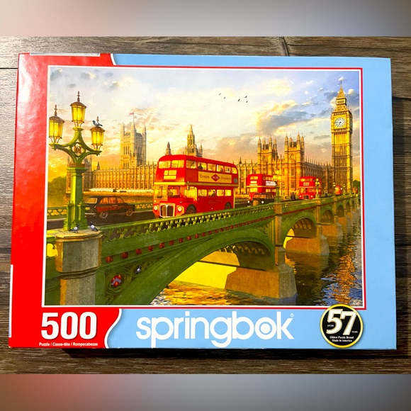 Springbok | Games | Springboks 50 Piece Jigsaw Puzzle Westminster ...